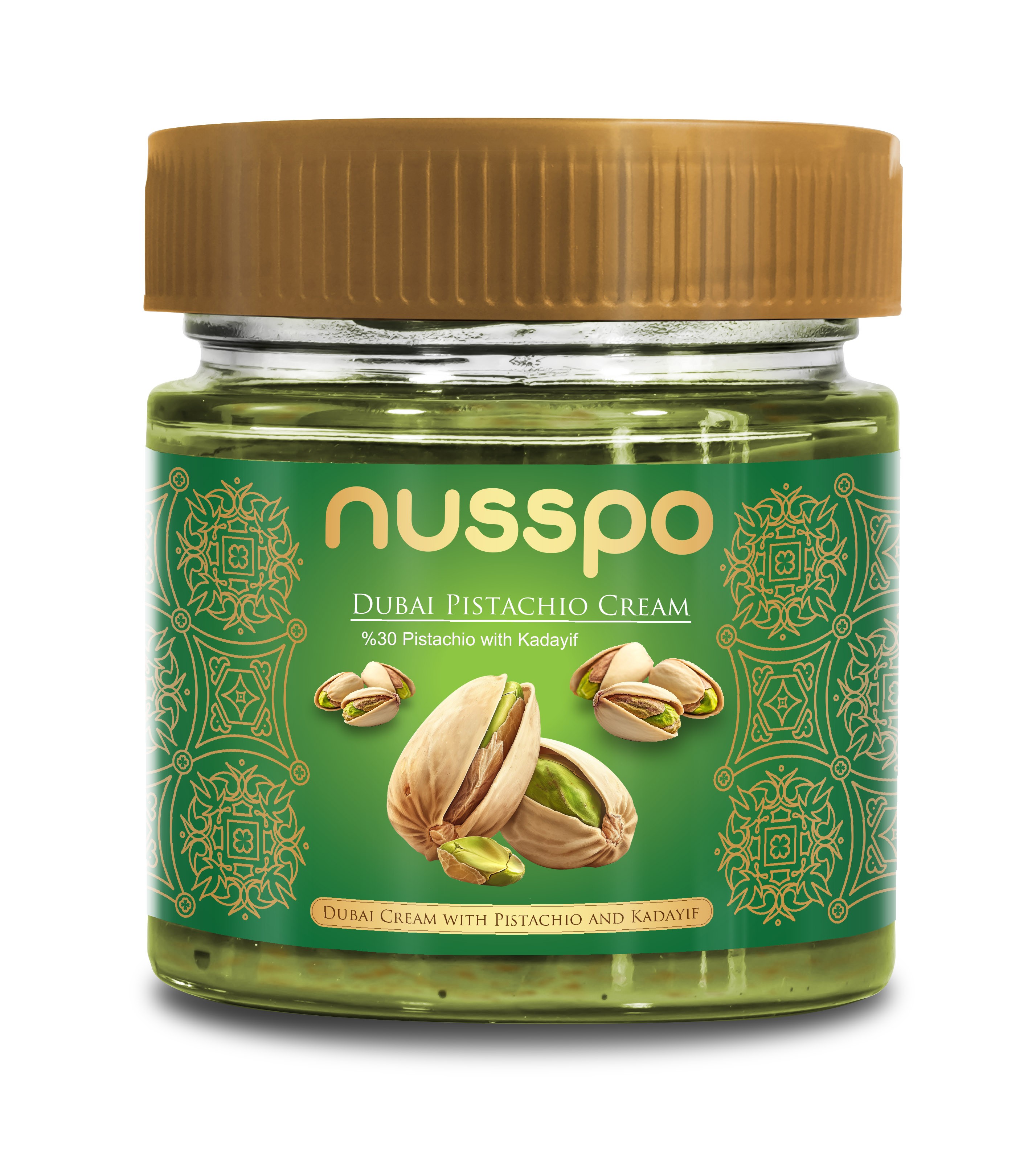 Pistachio Kadaif Dubai Cream 200g | Nusspo